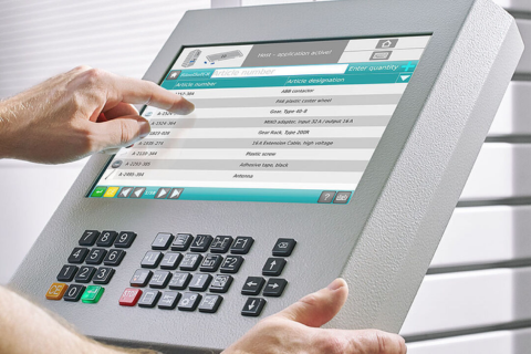 Hệ thống điều khiển và phần mềm kho tự động Hanel